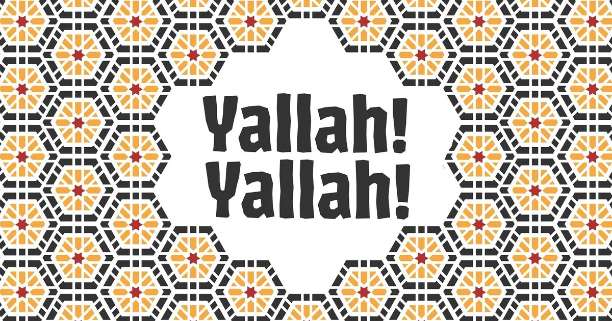 Yallah! Yallah! — ADE
