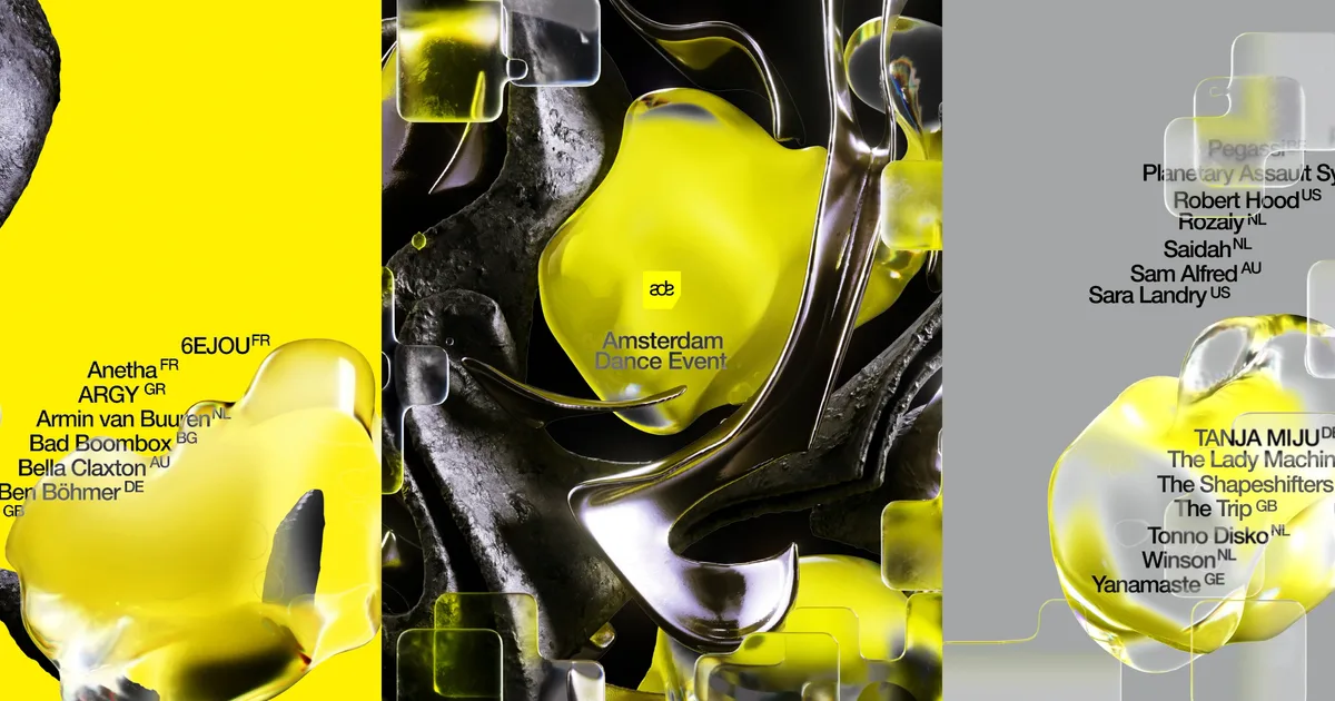 First wave of artists for ADE 2025 — ADE